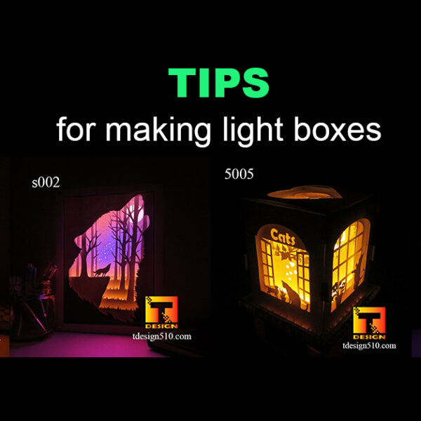 Tdesign – Paper Cut Lightbox