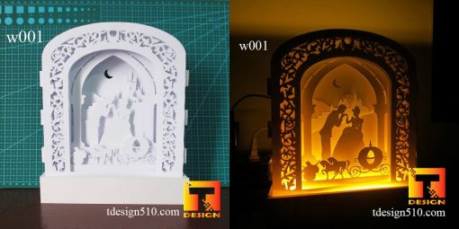 Tutorials Paper cutting light box template shadow box 3D svg