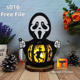 FREE Paper cut light box template shadow box 3D papercut svg