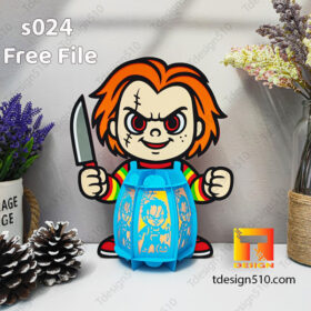 FREE Grinch Christmas Lantern Paper cutting shadow box SVG